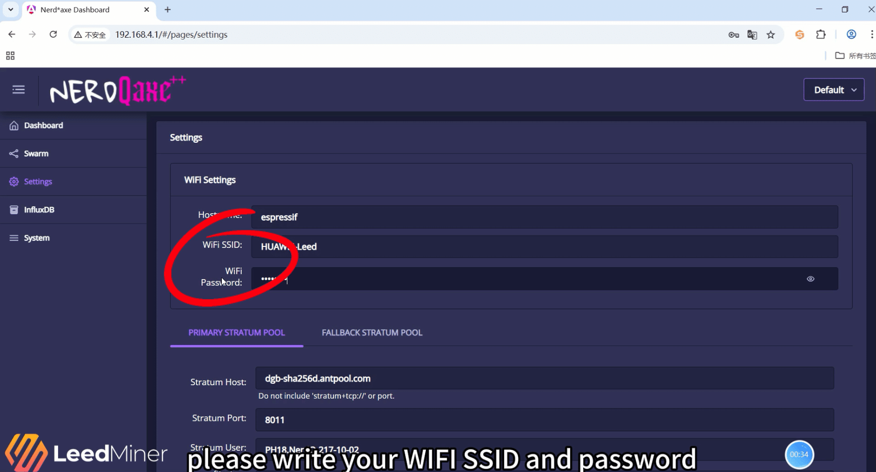 How to Set Up Your Nerdqaxe++ Hydro Miner: Firmware, Settings & Hydro Cooling - Leed Miner